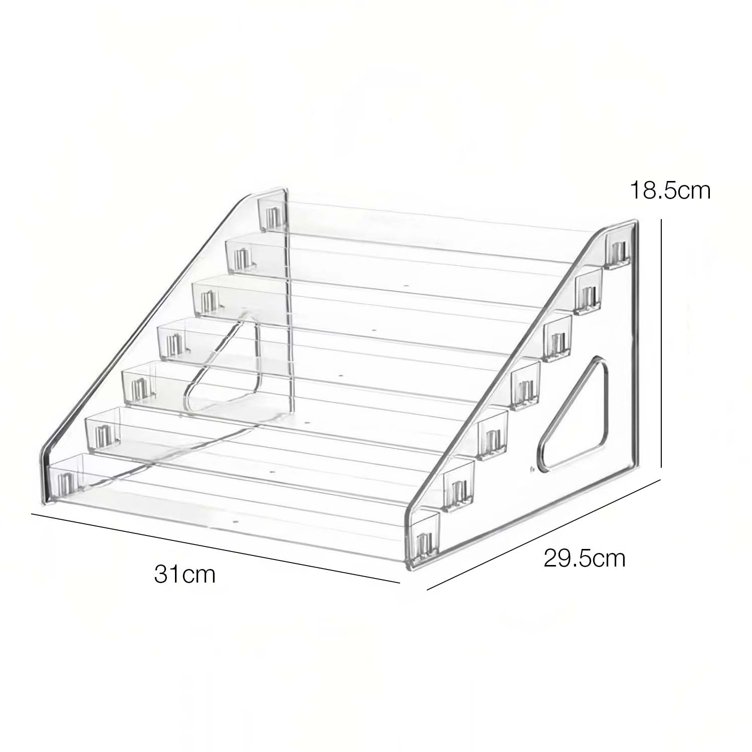 Cre8tion Acrylic Multi-Layer Transparent Display Rack – Beauty Page