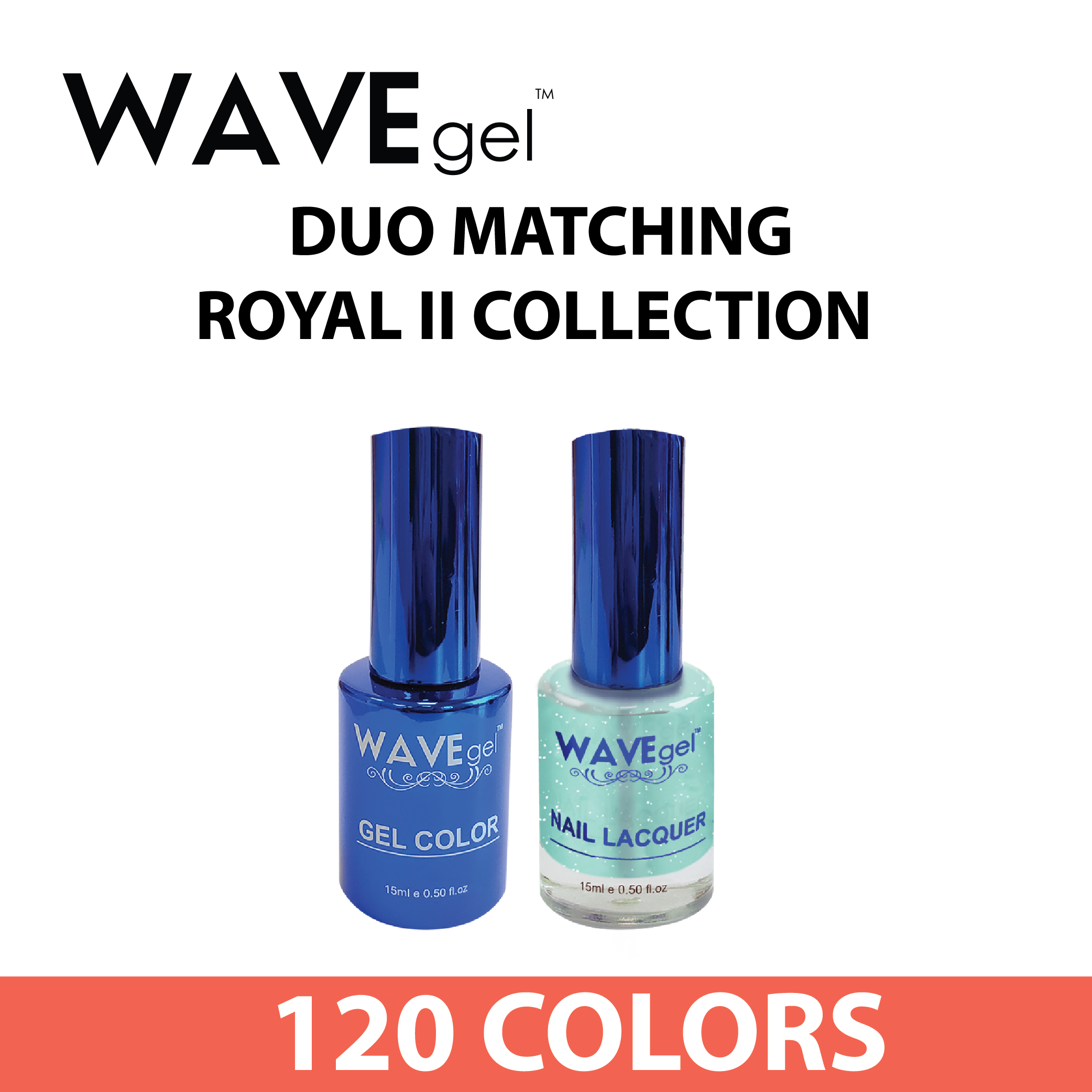 Wave Gel Duo Matching Royal II Collection 120 colors – Beauty Page, Inc.
