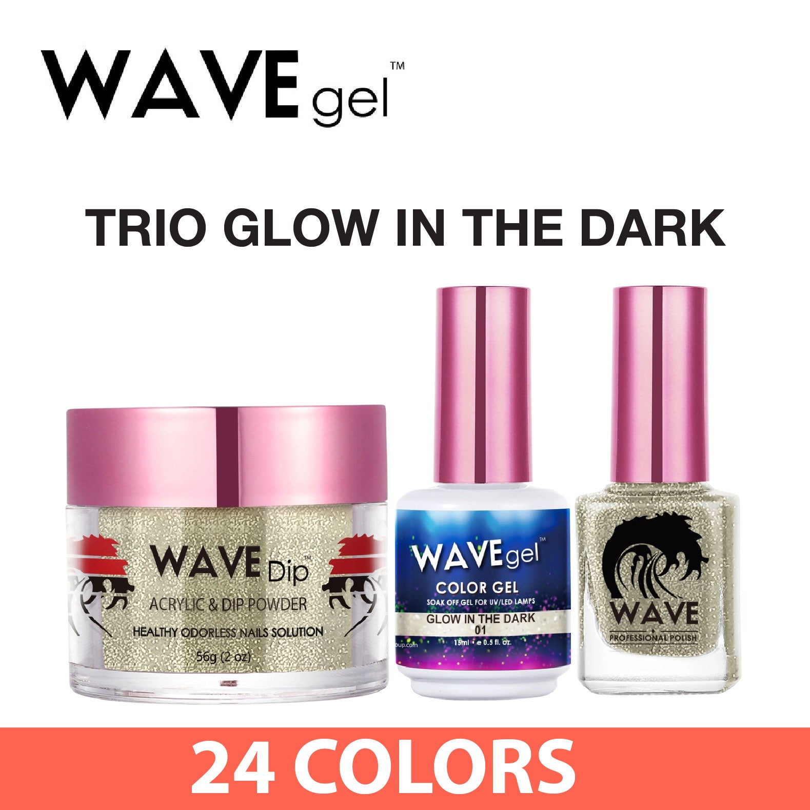 Wave Gel Trio Glow in the Dark – Beauty Page